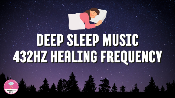 432hz Healing Frequency - Black Screen - 10 Hours - Deep Sleep Depot